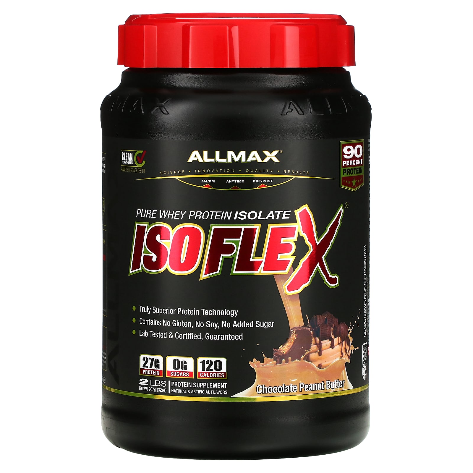 Allmax Isoflex Whey Protein Isolate - 2 Lb / 5 Lb