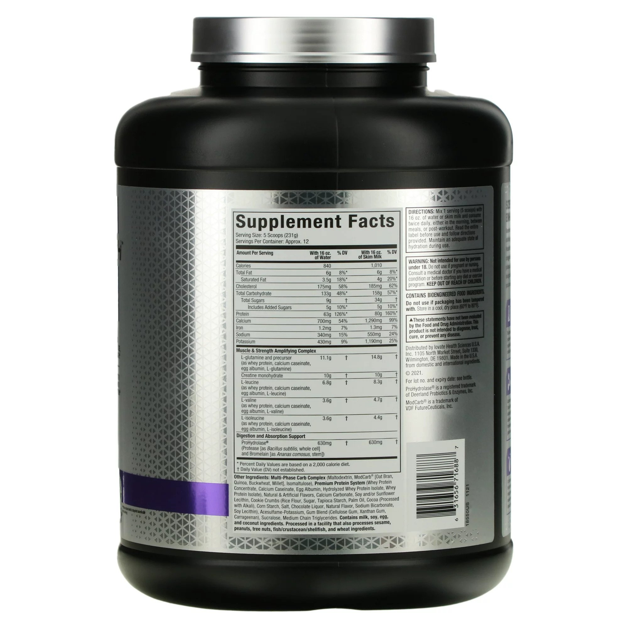 Muscletech Masstech Elite 7 Lbs - Advanced Mass Gainer