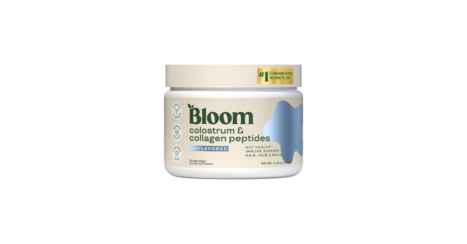 BLOOM COLOSTRUM & COLLAGEN PEPTIDES